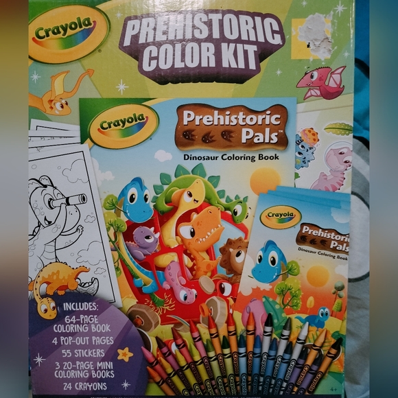 Crayola | Toys | Crayola Prehistoric Color Kit New In Box | Poshmark